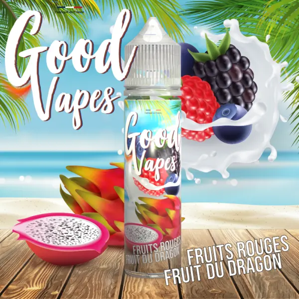 Fruits rouges fruit du dragon 50ml - Good Vape - CIG'Store